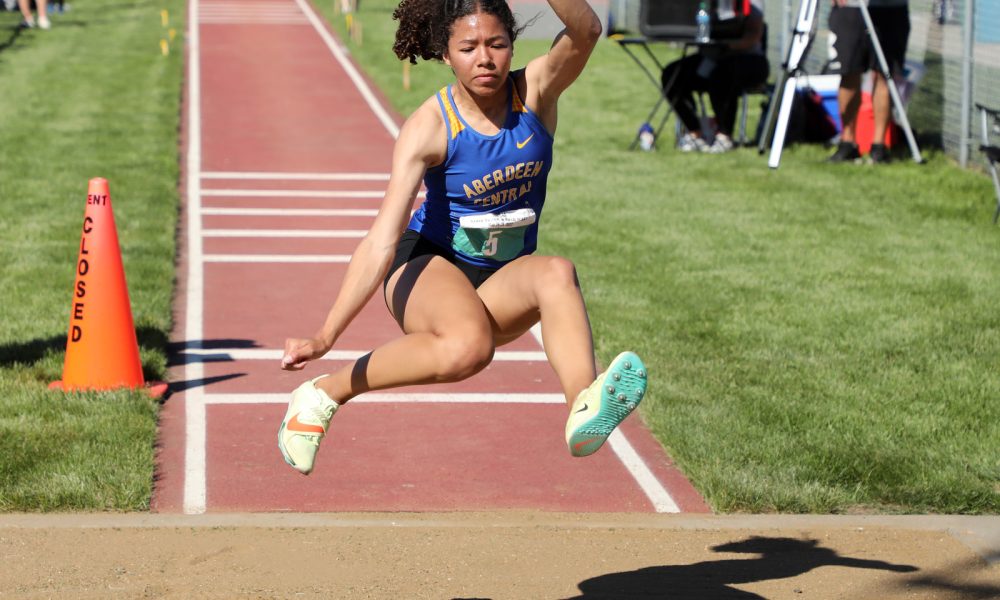 Frank sets school record in long jump at Brookings meet – SD SportScene