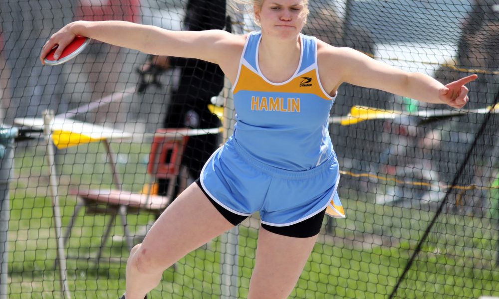 Leiseth sweeps throws, Milbank Area relays roll at Deuel Kiwanis meet ...