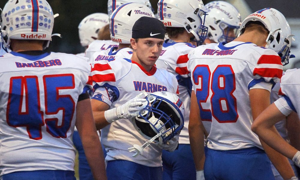 Baum potent playmaker for unbeaten Warner football team – SD SportScene
